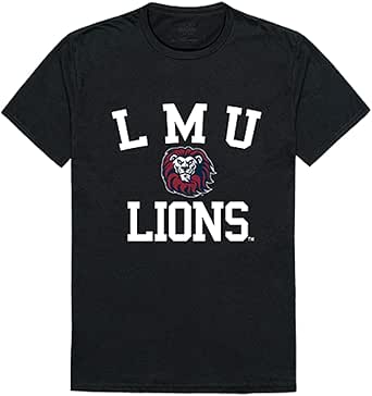Loyola Marymount University Lions LMU NCAA College Cotton Black Tee T ...