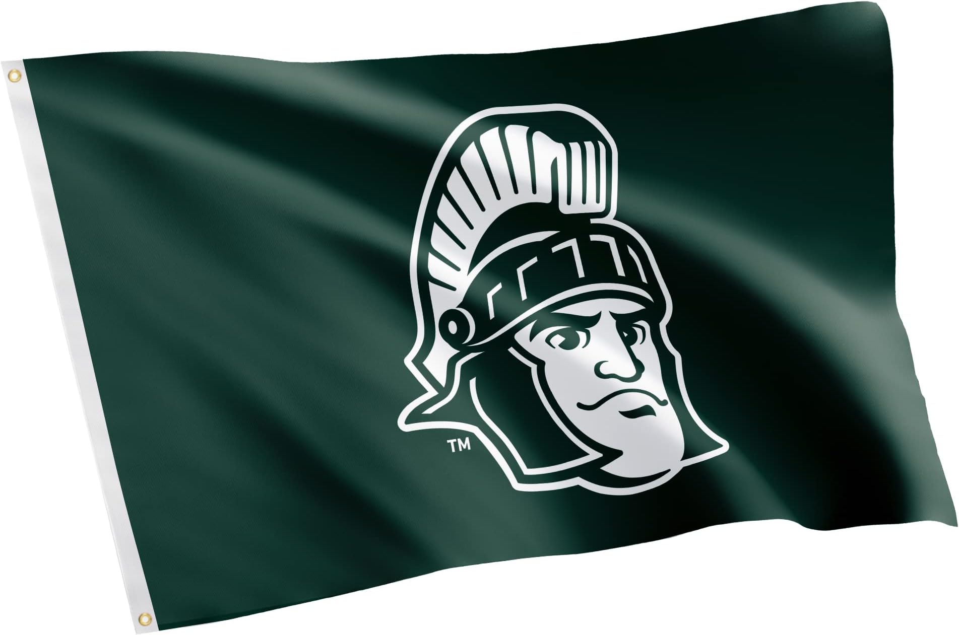 Amazon.com : Michigan State Spartans Go Green Go White Large Outdoor ...