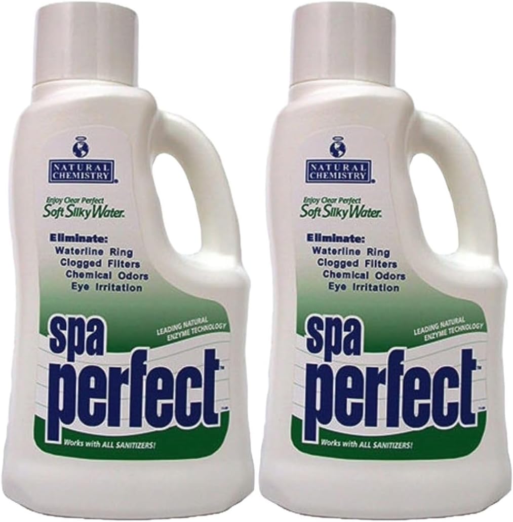 Amazon.com : Natural Chemistry Spa Perfect Water Cleaner, 2-Liter 04131 ...