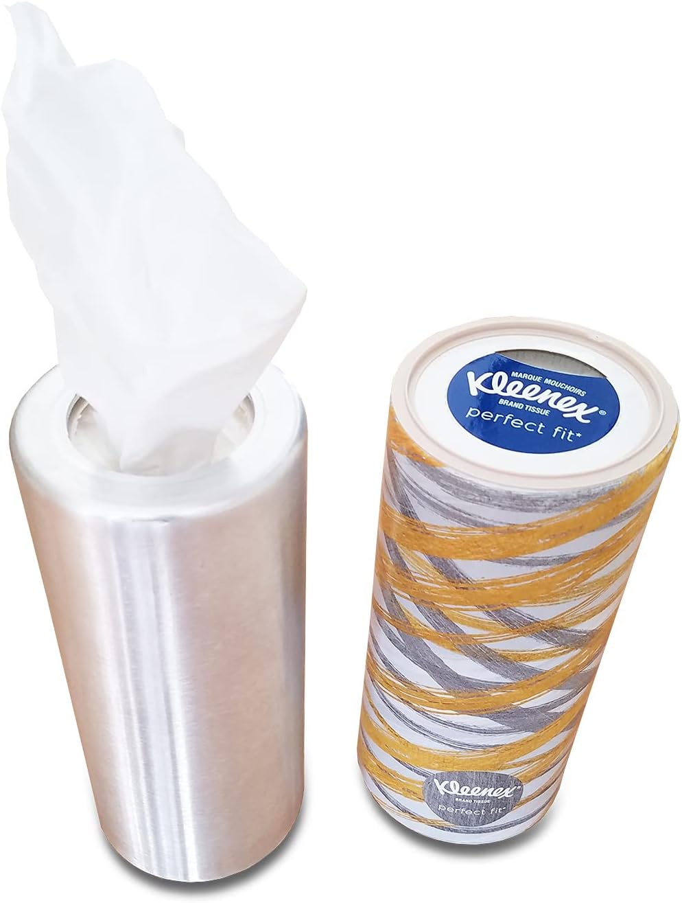 Amazon.com: Anycar Car Tissue Tube, Cylinder Tissue Box Round Tissues ...