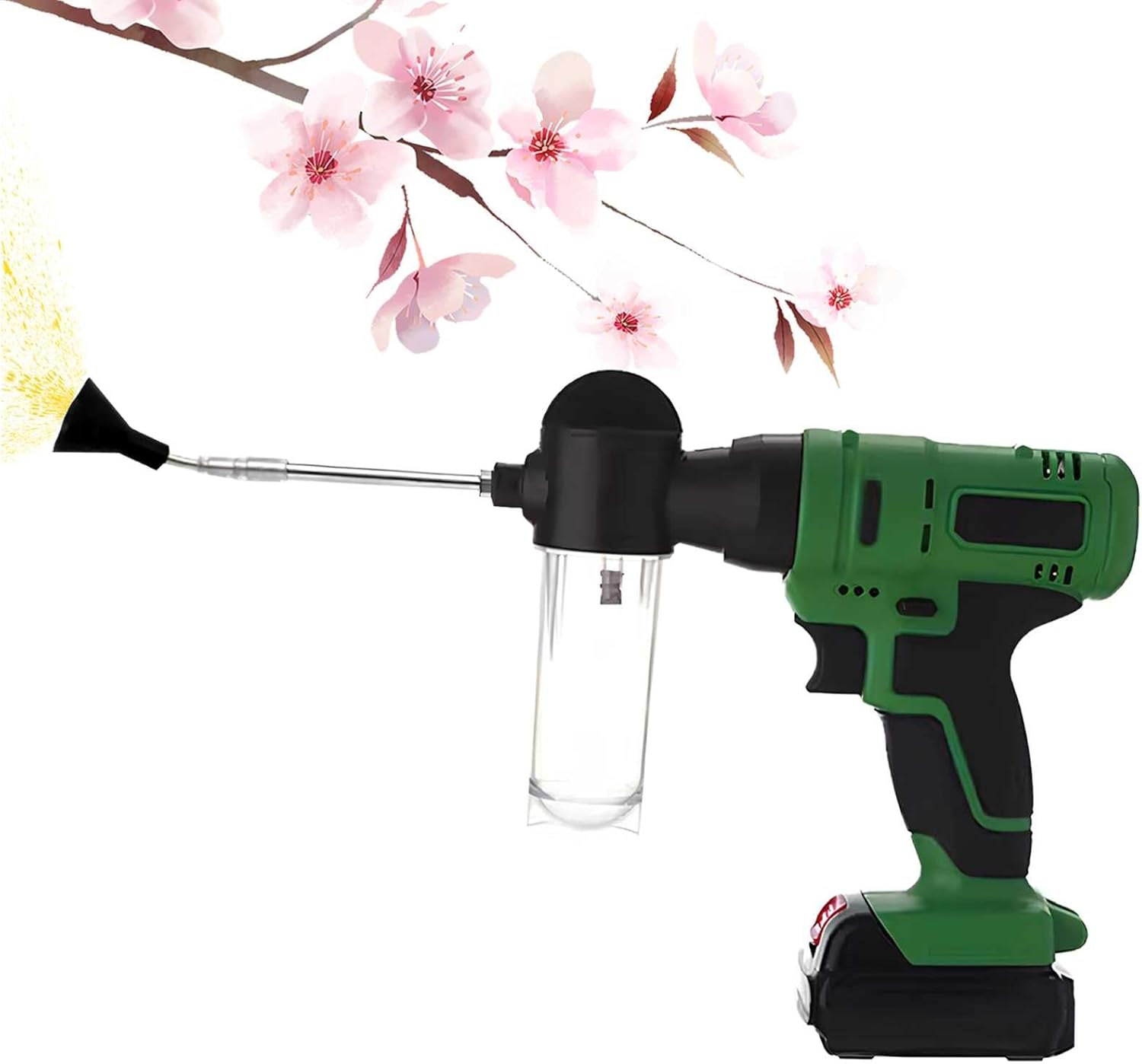 Amazon.com: IXPIUZB Electric Flower Pollinations Tools,Pollens-Spray ...