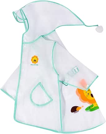 Amazon.com: RNTOP Baby Rain Poncho with Hood Toddler Boy Girl Raincoat Water-Proof Rain Suit ...