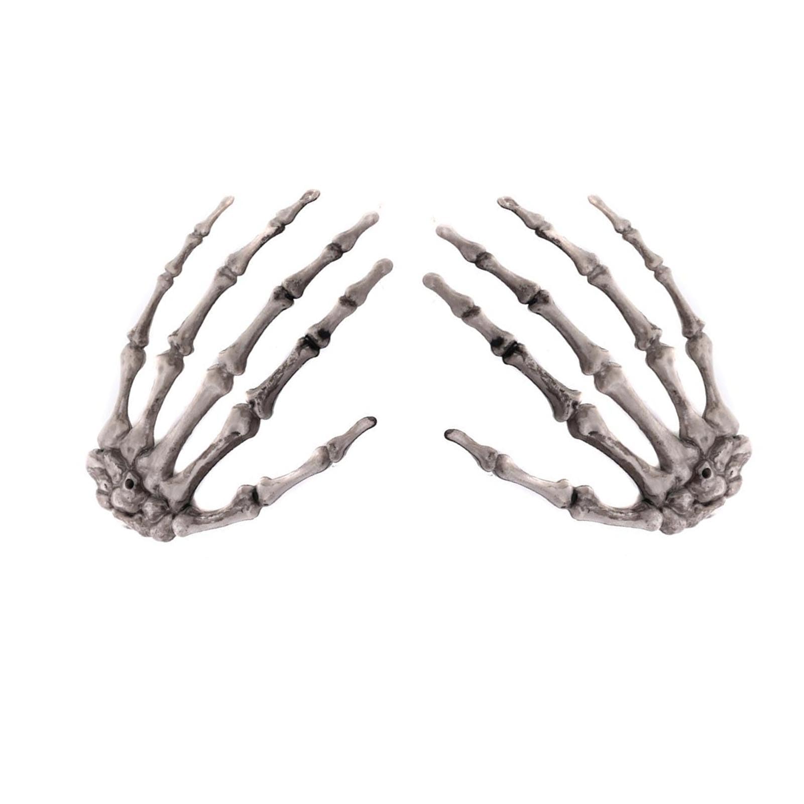 Snapklik.com : ONESWI Halloween Skeleton Hands Realistic Life Size ...