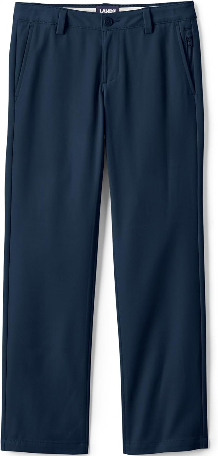 Lands' End School Uniform Girls Active Performance Chino Pants