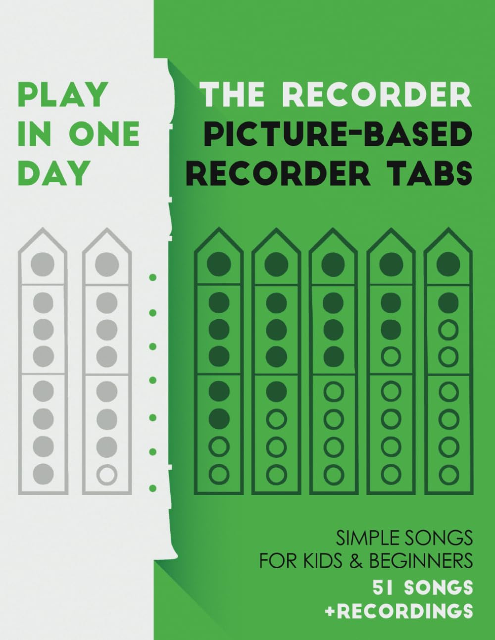 Amazon.com: Play the recorder in one day. Picture-based recorder tabs ...
