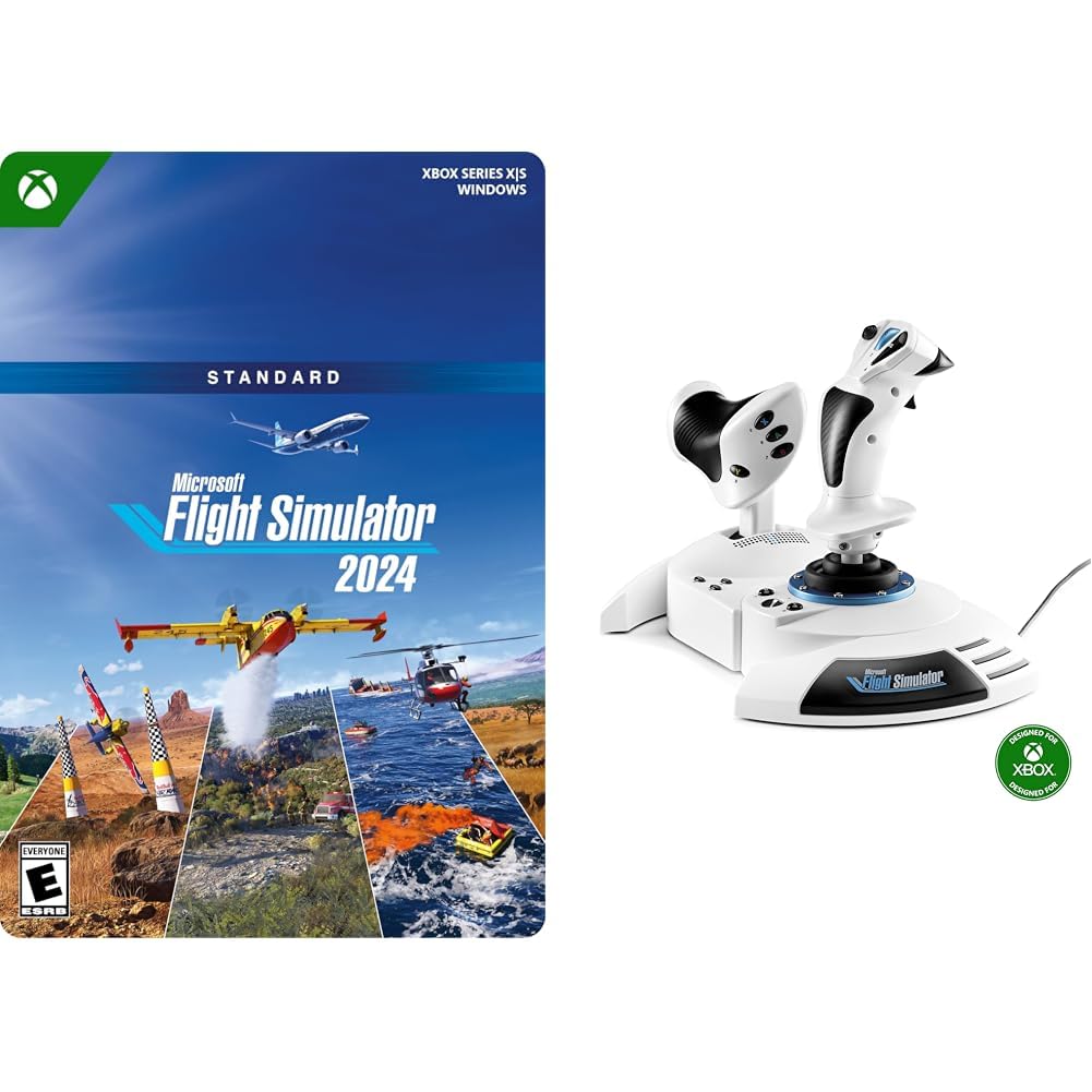 Amazon.com: Thrustmaster Hotas One + Microsoft Flight Simulator 2024 ...