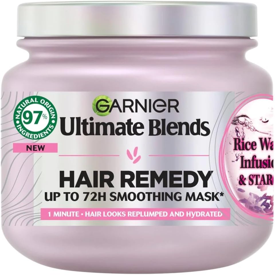 Garnier Ultimate Blends Rice Water Hair Mask Remedy - 340ml: Nourishing ...