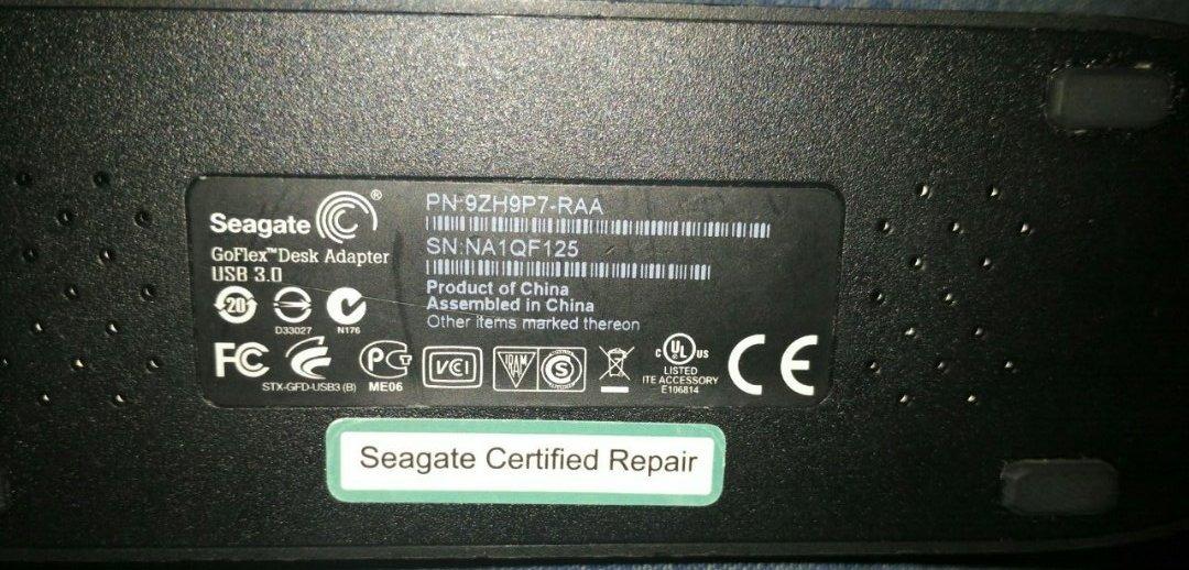 Seagate FreeAgent GoFlex Desk Desktop Adapter - USB 3.0 STAE106 ...