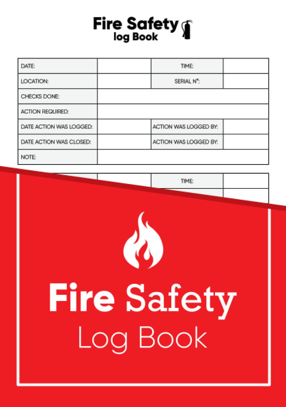 Buy Fire Safety Log Book: A5 Fire Alarm Log Book, Fire Inspection and ...