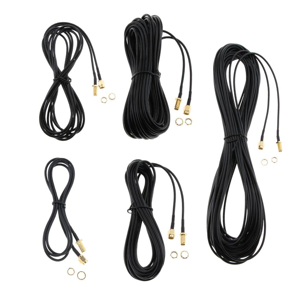 Amazon.in: Buy CALANDIS® Antenna Connector Rp-SMA Extension Cable for ...