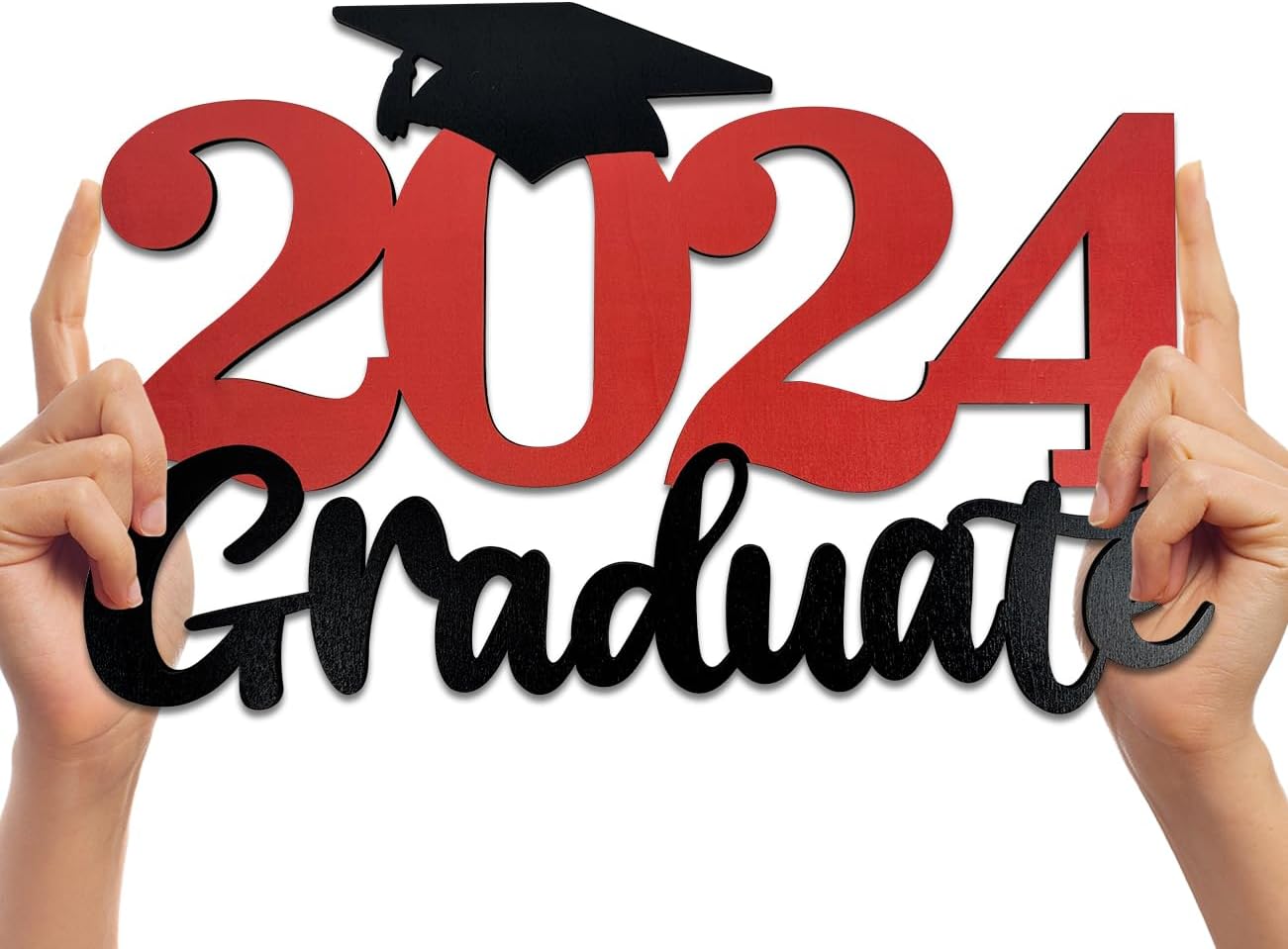 Amazon.com : Graduation Congratulations Wreath Sign for Front Door ...
