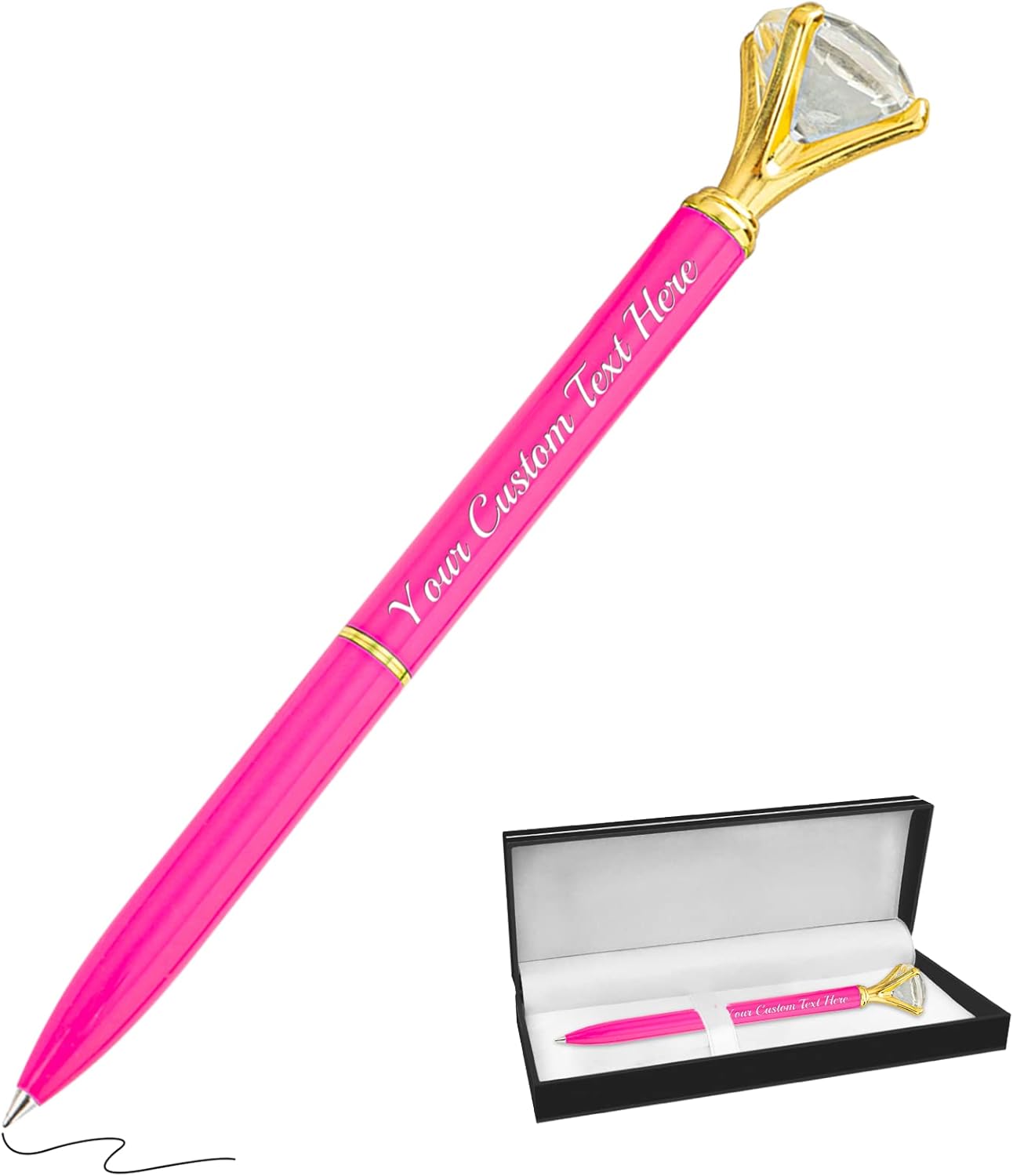 Amazon.com : Betenshtresk Personalized Diamond Pen Custom Crystal ...