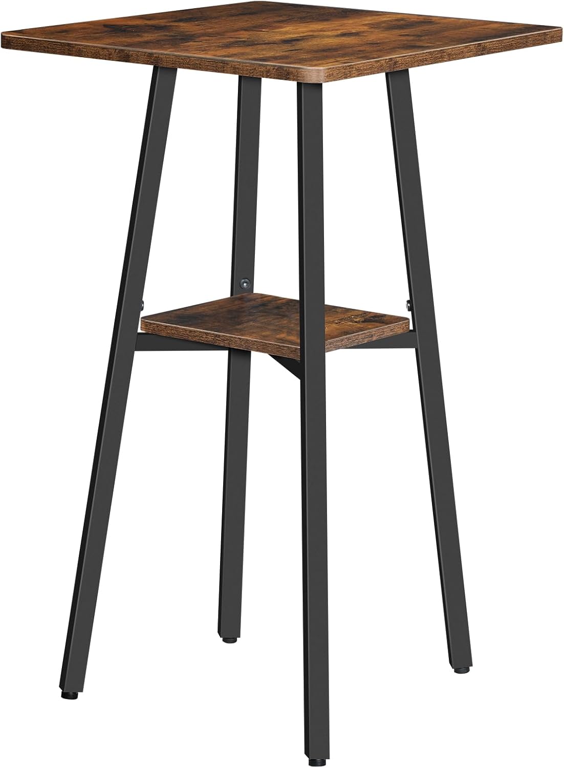 Amazon.com: HOOBRO Bar Table, 2-Tier High Top Pub Table, Counter Height ...