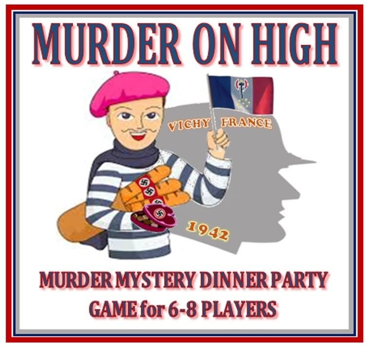 Murder on High | Host a 1940's Wartime WW2 Murder Mystery Dinner Party ...