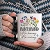 Amazon.com | MEDROC Retirement Gift For Woman - Coffee Mugs Ceramic ...