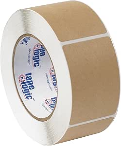 Amazon.com : 8 x 10 in. - Kraft Block Out Labels Kraft - Roll of 250 ...