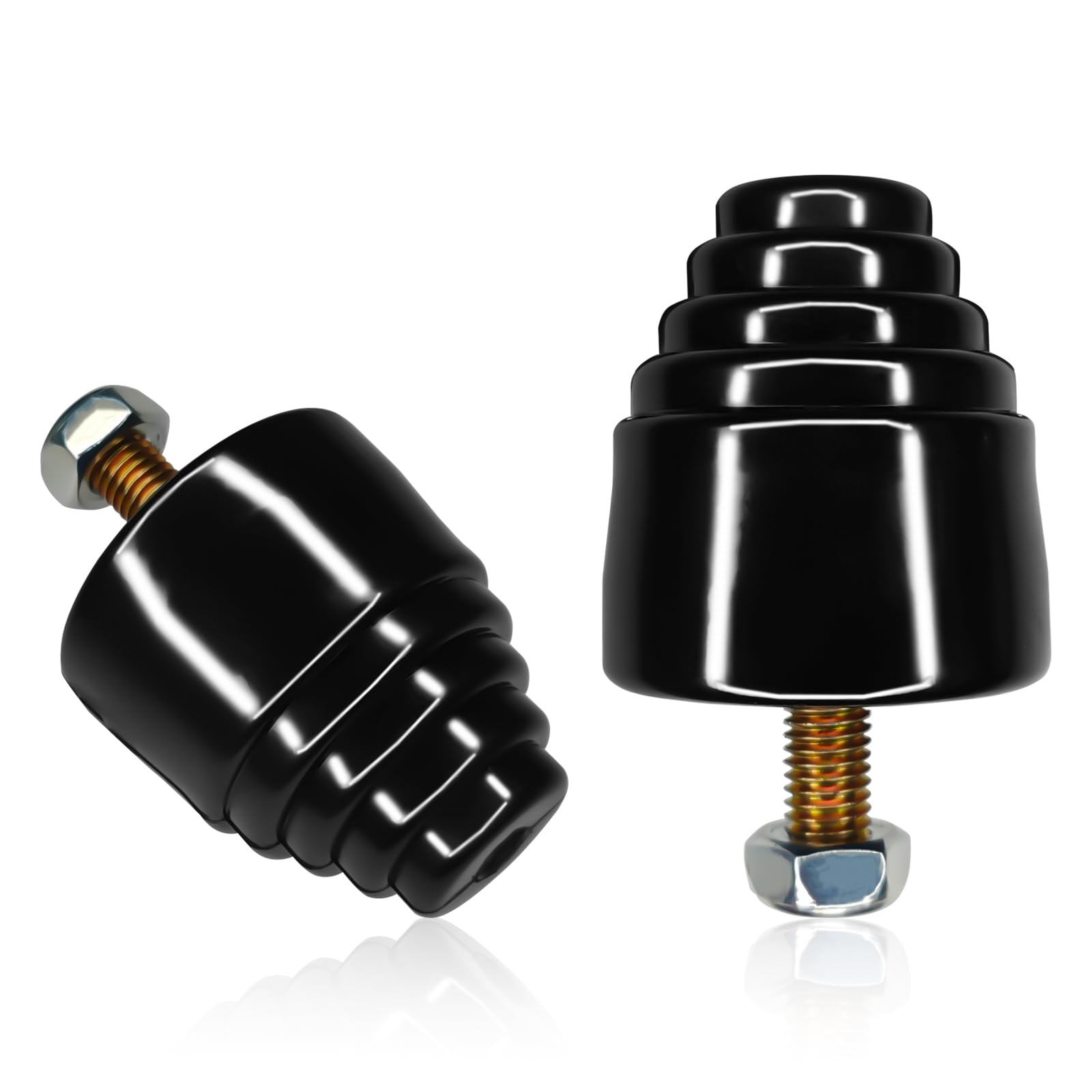 Amazon.com: QBOONPT 2PCS 9.9101G Suspension Bump Stops with Nuts ...