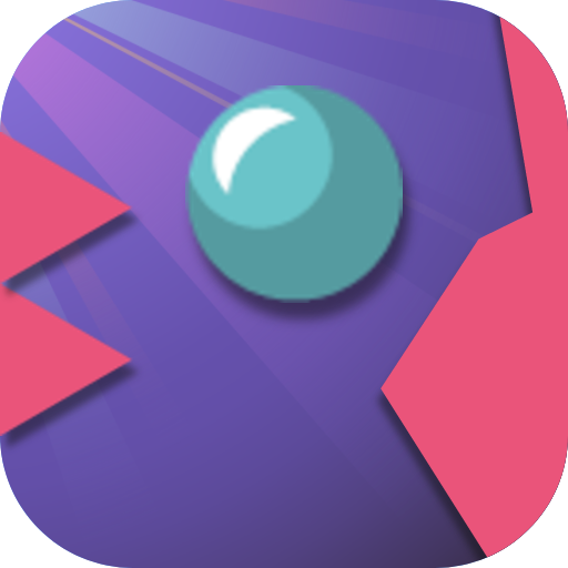 Falling Ball-ball jump game.Control ball rolling game that is pushed ...