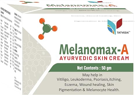 TATVEDA Melanomax-A | Natural Ayurvedic Anti Vitiligo Cream For Skin ...