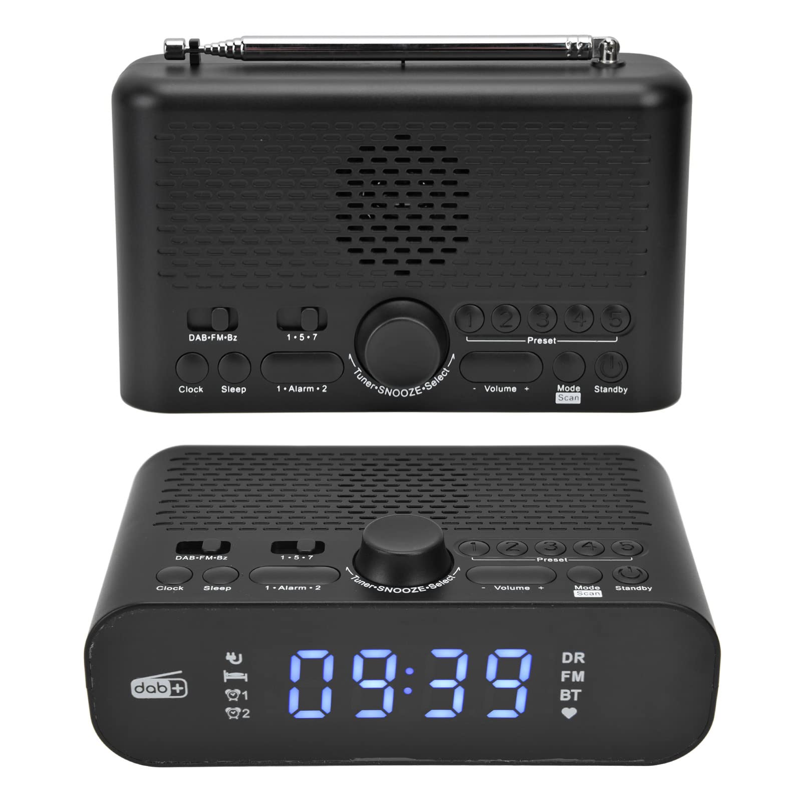 Bedside clock radio - Find the best price at PriceSpy