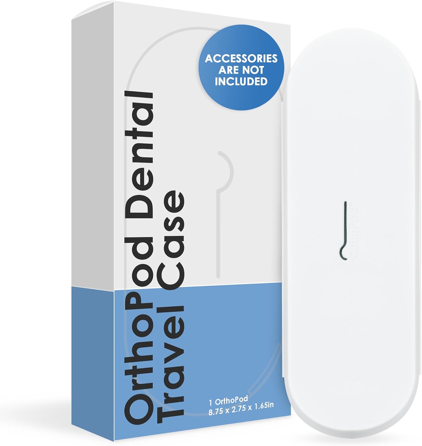OrthoKey OrthoPod Dental Case - Portable Travel Case for Clear Aligners ...