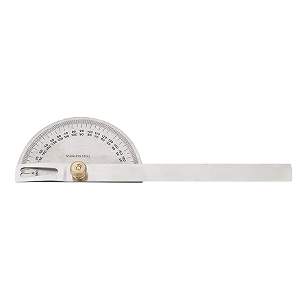 LOVELY Degree Protractor Stainless Steel Professional Mechanical ...