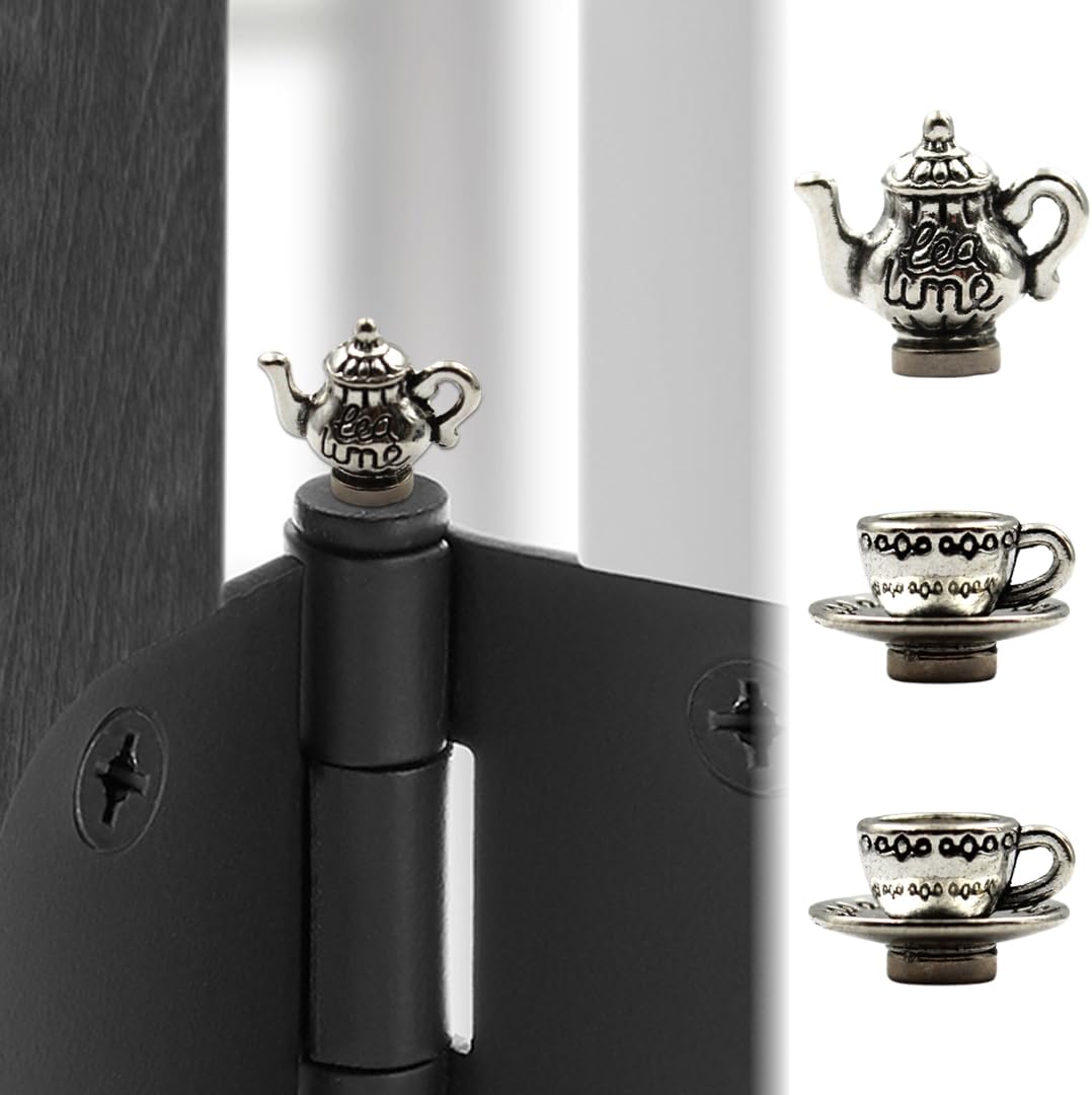 Amazon.com: YAMSLAM 3pcs Vintage Animal Door Hinge Heads Decorative ...