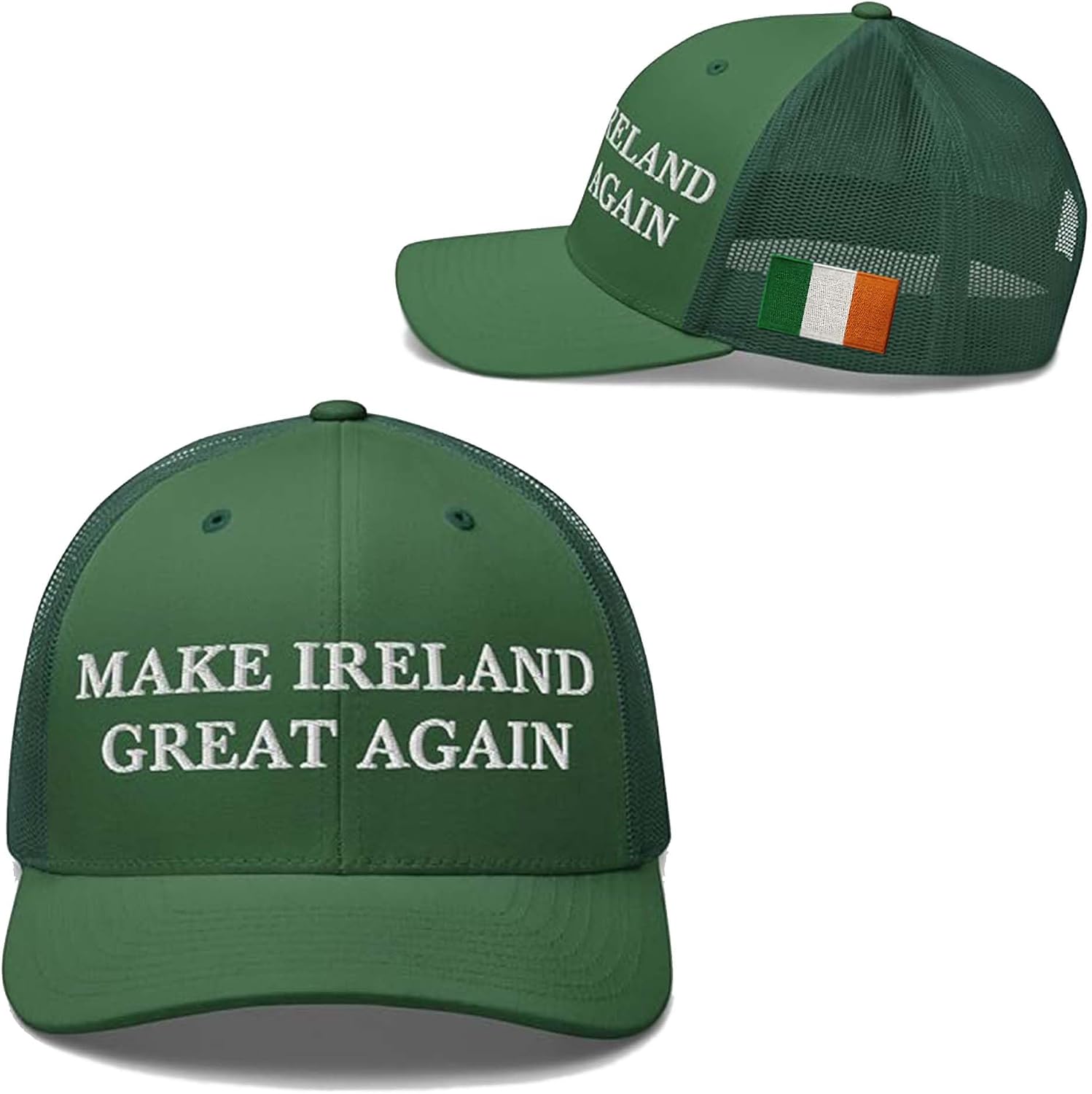Amazon.com: Make Ireland Great Again Hat Irish Flag Embroidered Hats ...