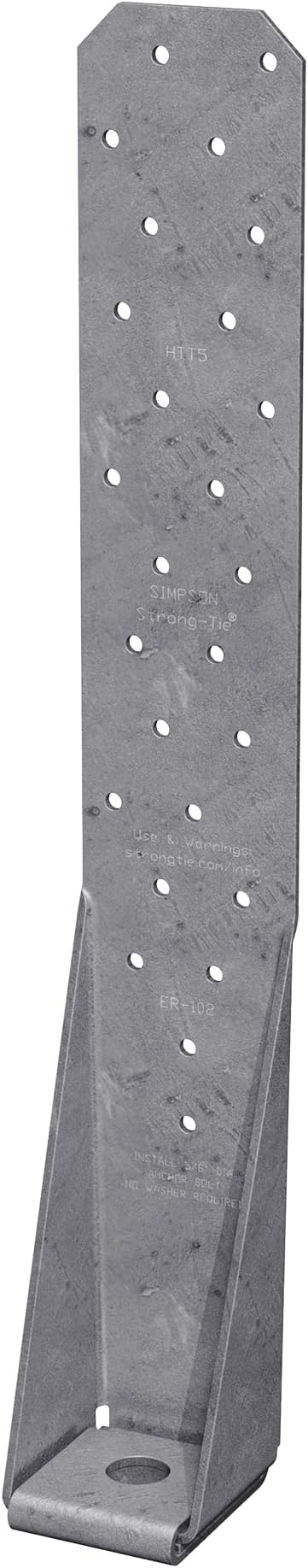 Amazon.com: Simpson Strong-Tie HTT5 HTT 16-in. Heavy Tension Tie for 5/ ...