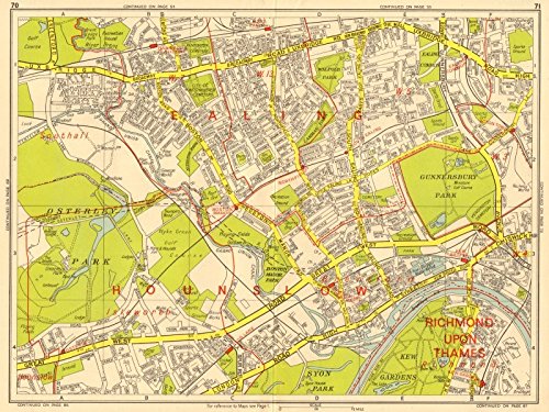 Buy EALING Brentford Isleworth Kew Acton Osterley Hanwell. GEOGRAPHERS ...