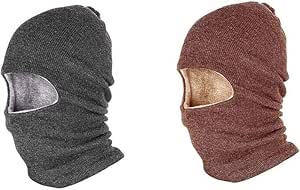 Gents woolen monkey cap colour assorted (pack of 2) : Amazon.in ...