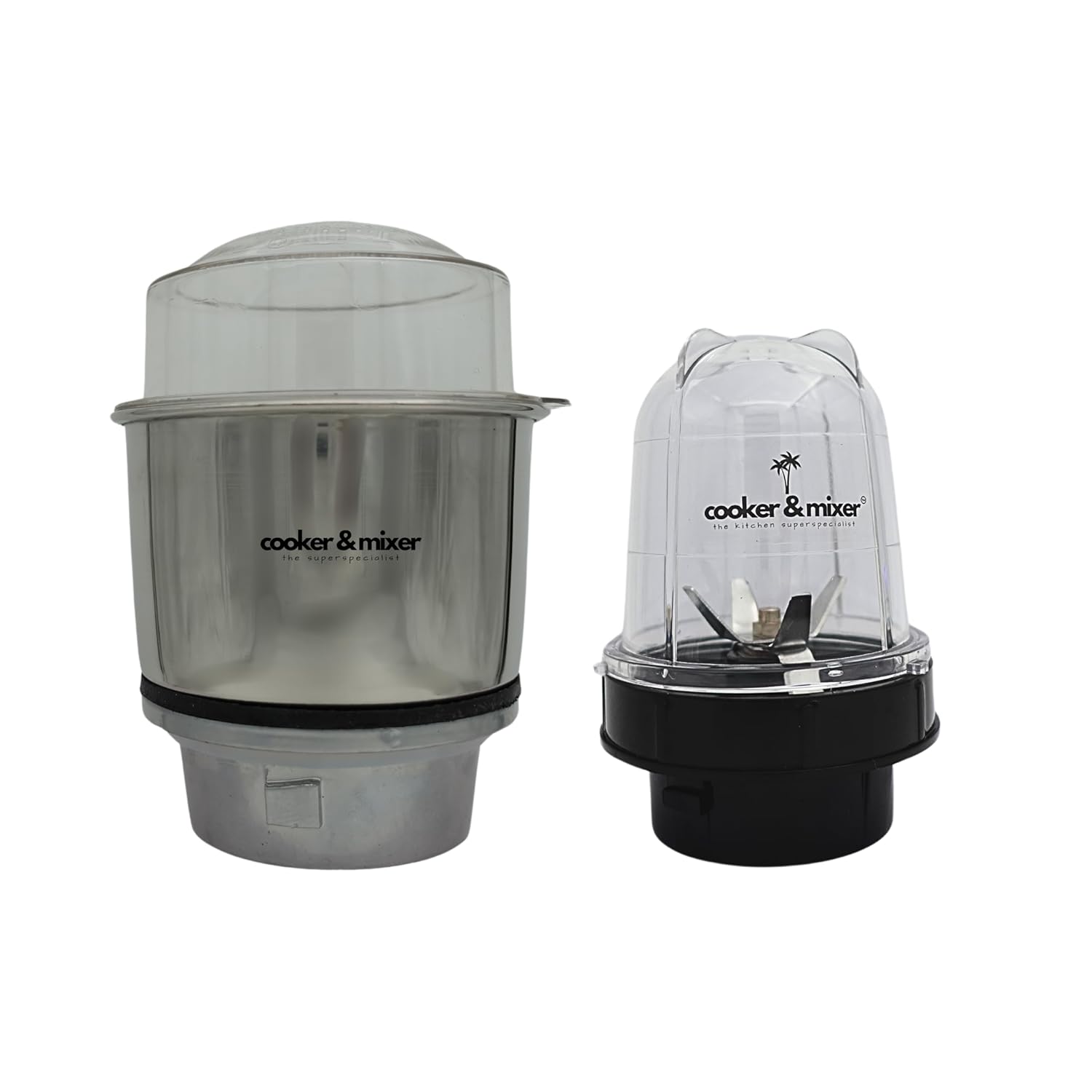 cooker and mixer Jars Combo Chutney/Spice/Bullet Jars For Bajaj/Preethi ...