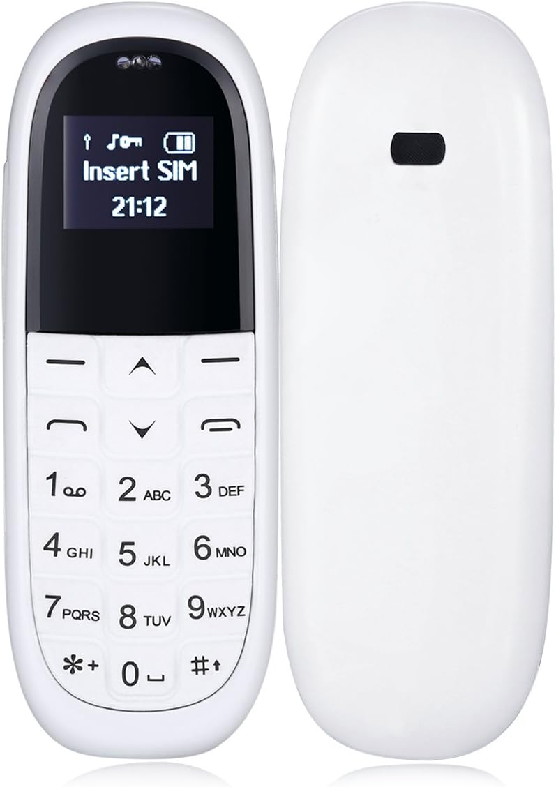 BALALALA Mini Mobile Phone, Smallest Bluetooth Phone 3 in 1 unlocked ...