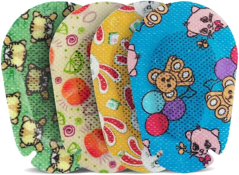 Adhesive Eye Patches for Kids with Lazy Eye, 40PCs Colorful Breathable ...