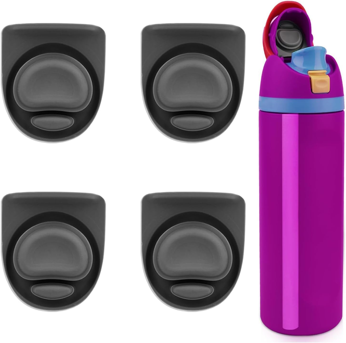 Amazon.com: 4pcs Bottle Replacement Stopper, Water Bottle Top Lid ...