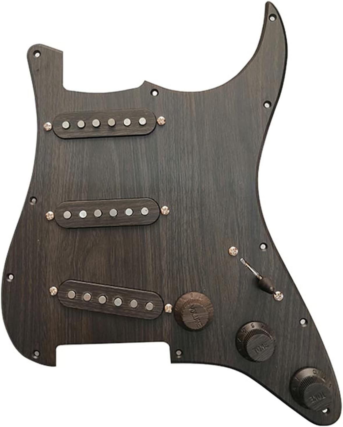 Amazon.com - Electric Guitar Pre-Wired Pickguard SSS Pickups for ...