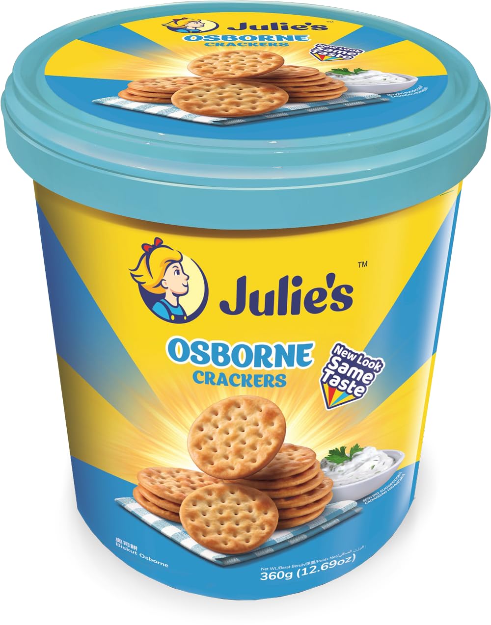 Julie's Osborne Crackers, 360g : Amazon.in: Grocery & Gourmet Foods