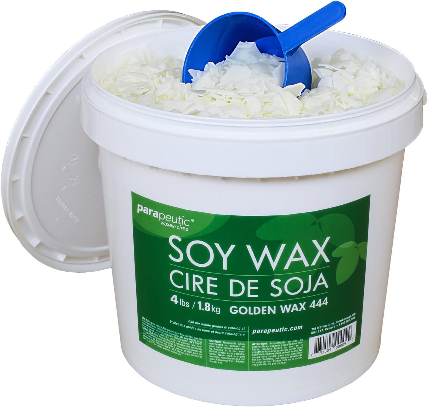 Parapeutic Soy 444 Wax for Candle Making, Canning, Molds, Chocolate Wax ...