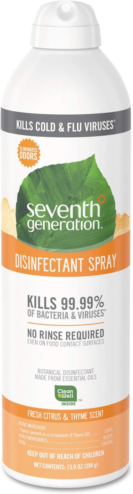 Amazon.com: Seventh Generation Disinfecting Spray, Fresh Citrus and ...