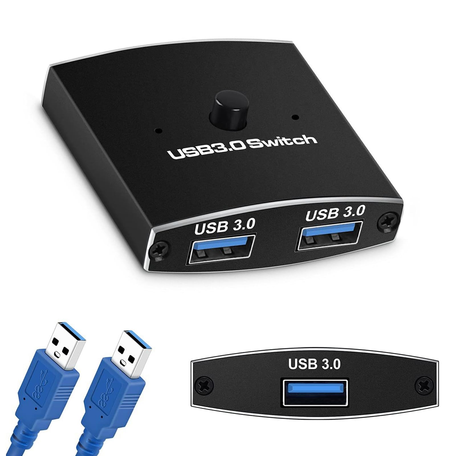 Amazon.com: USB 3.0 Switch Selector, Bi-Directional USB Switcher 1 in 2 ...