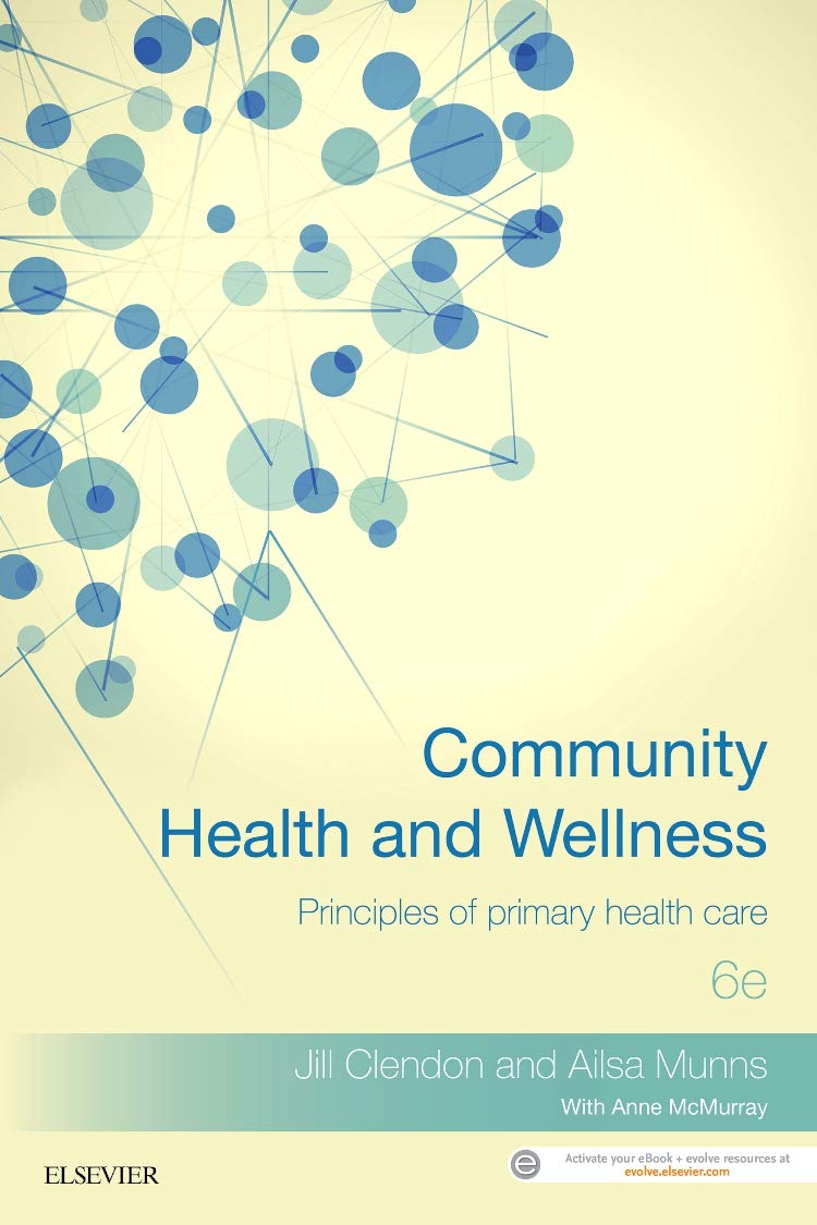 Community Health and Wellness: Principles of primary health care ...