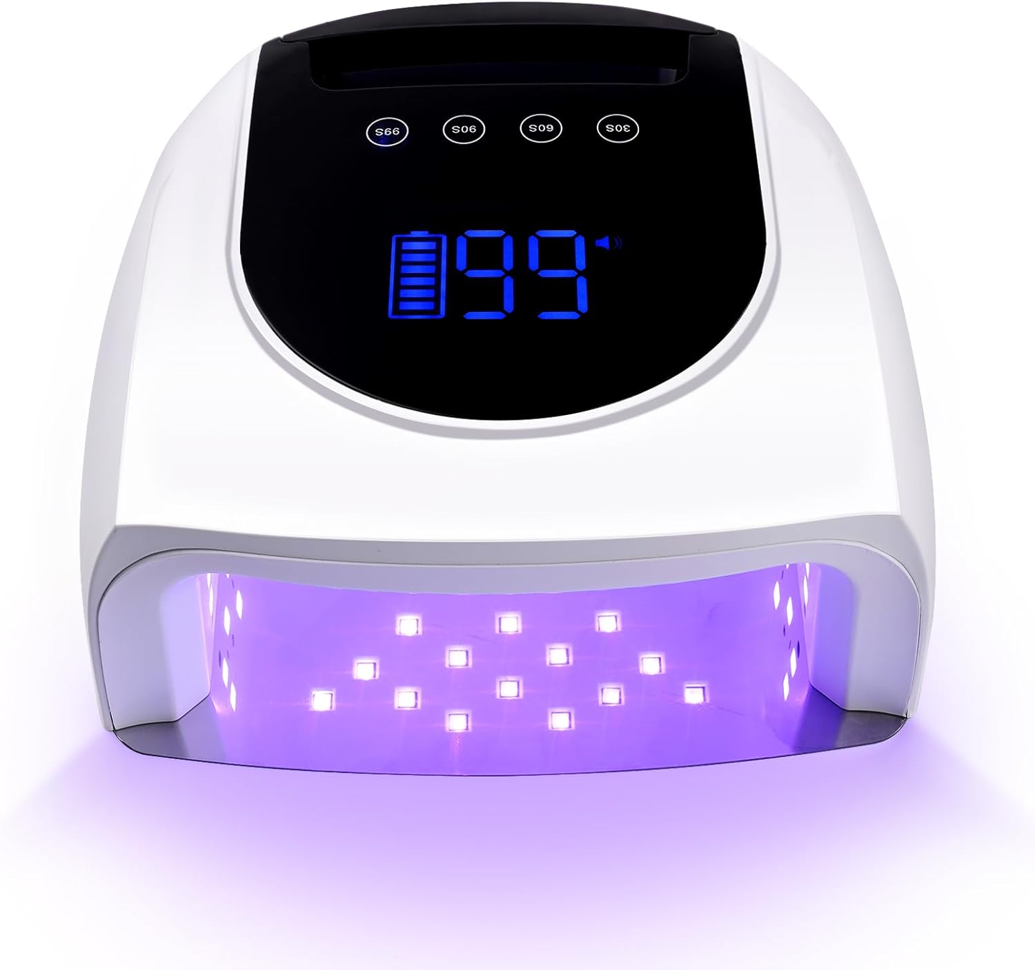 Amazon.com : Cordless UV LED Nail Lamp, 96W UV Nail Light for Nail ...
