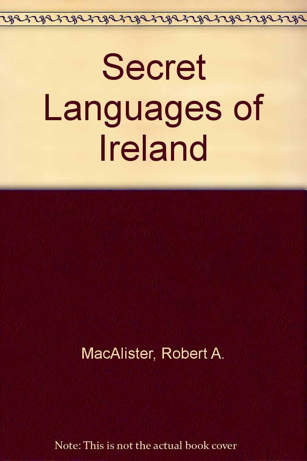 Amazon.com: Secret Languages of Ireland: 9780404175665: MacAlister ...