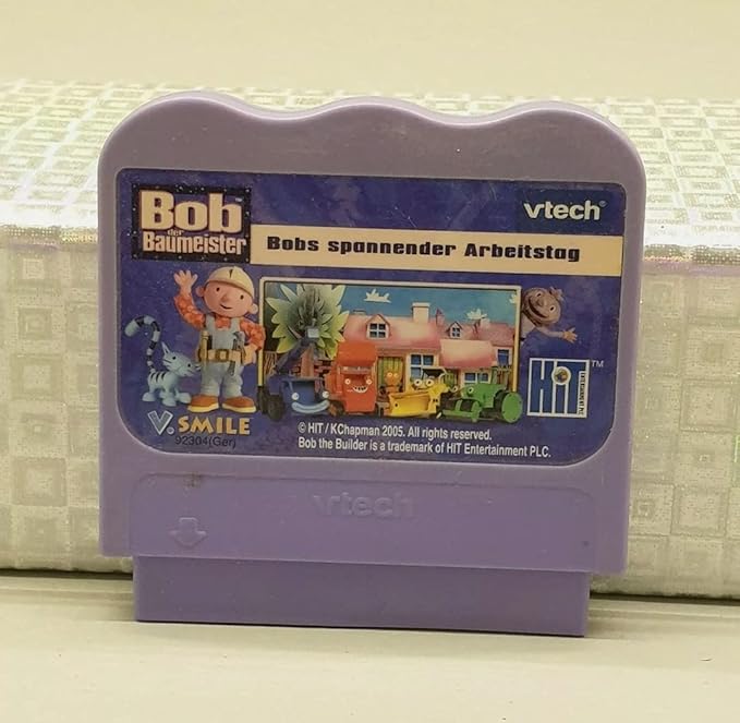 Vtech Vtech V.Smile Smartridge Bob The Builder : Amazon.co.uk: Toys & Games