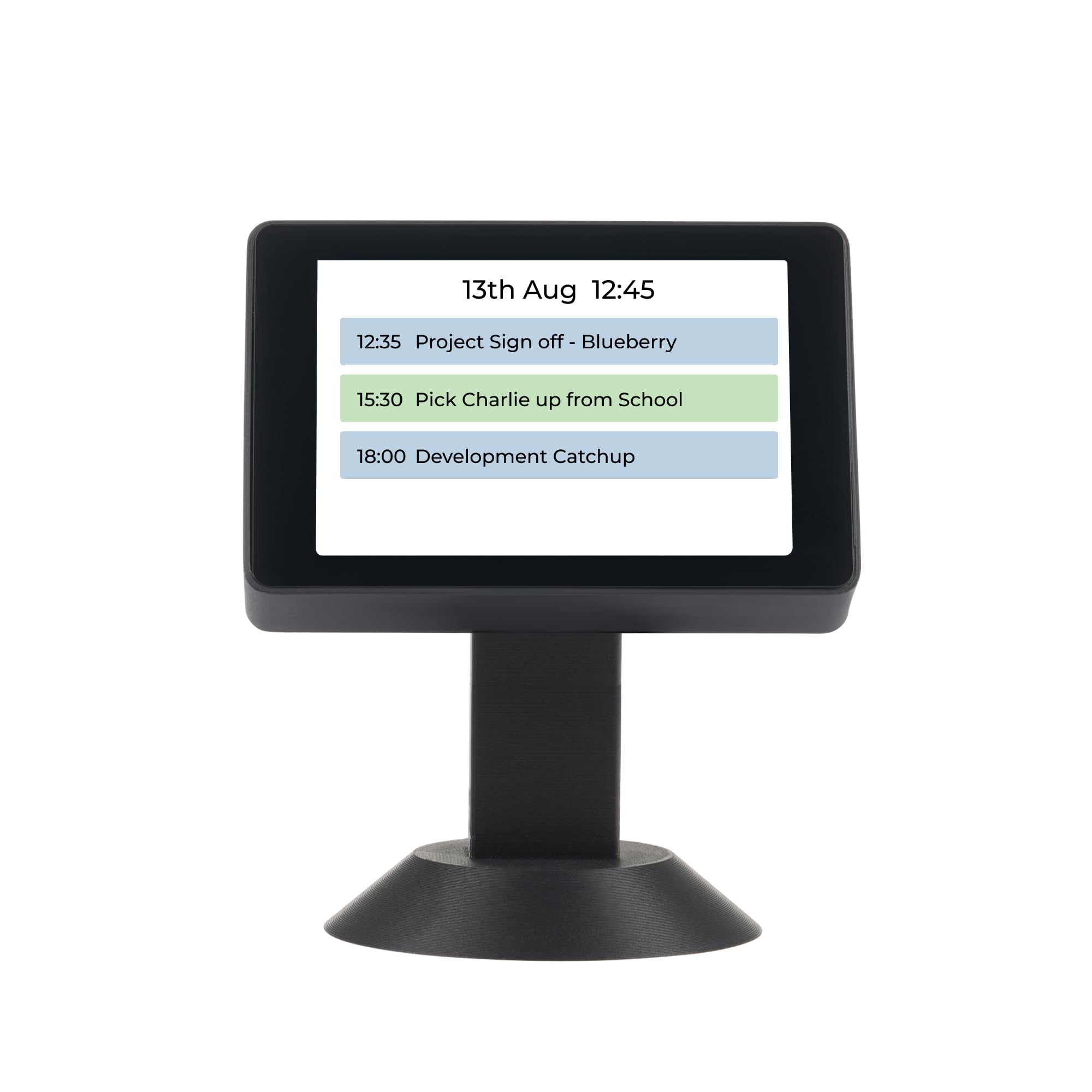 DeskBuddy Smart Event Reminder | USB Powered Calendar with Real-Time ...