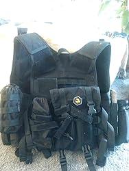 Amazon.com : Condor Modular Vest (Black) : Tactical Vests : Sports ...