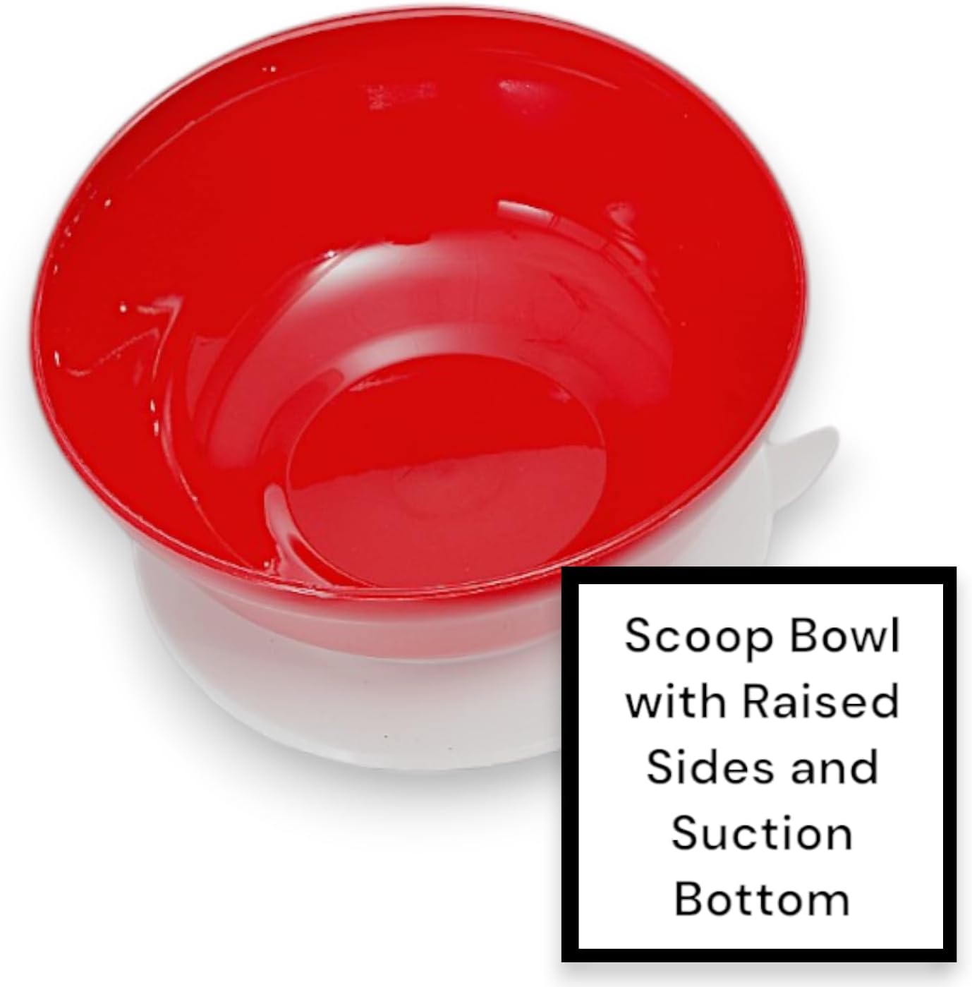 Amazon.com: Essential Medical Supply Power of Red Adaptive Scoop Bowl ...
