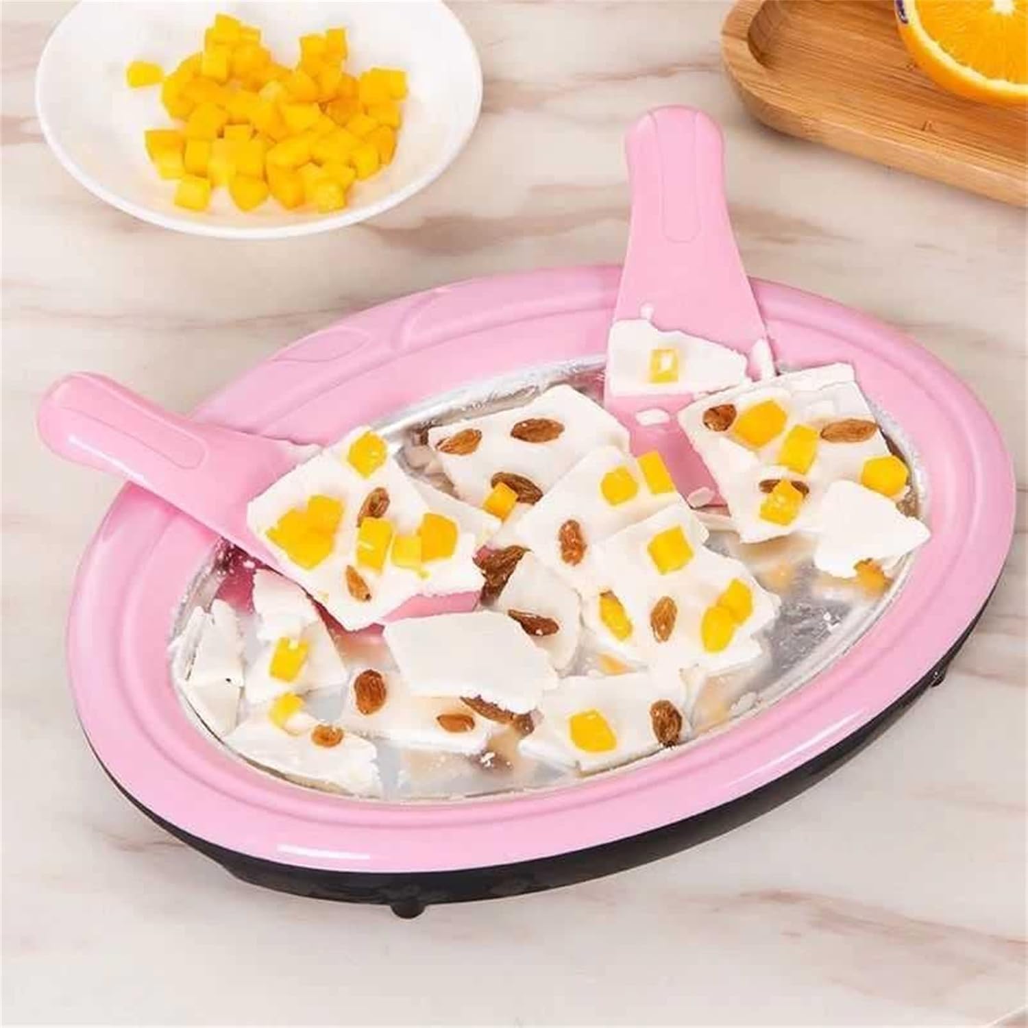 Amazon.com: Cold Plate Ice Cream Roll Maker,Instant Ice Cream Maker ...