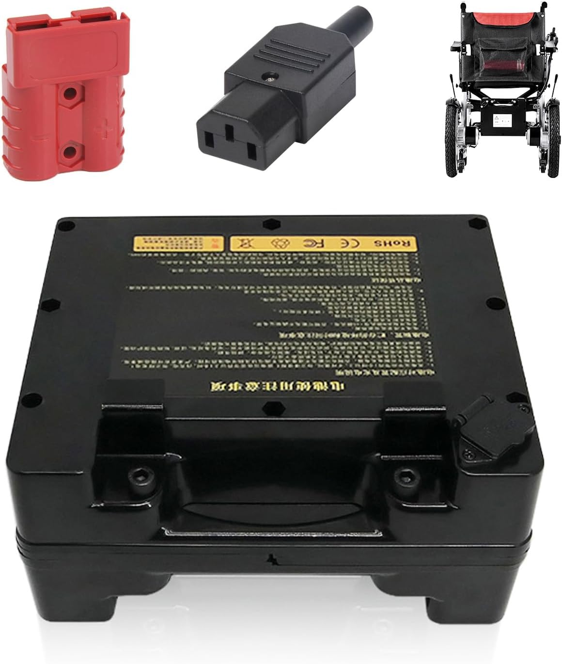 WILLQ Lithium Battery Electric Wheelchair Battery 24V 20Ah 25Ah 30Ah ...
