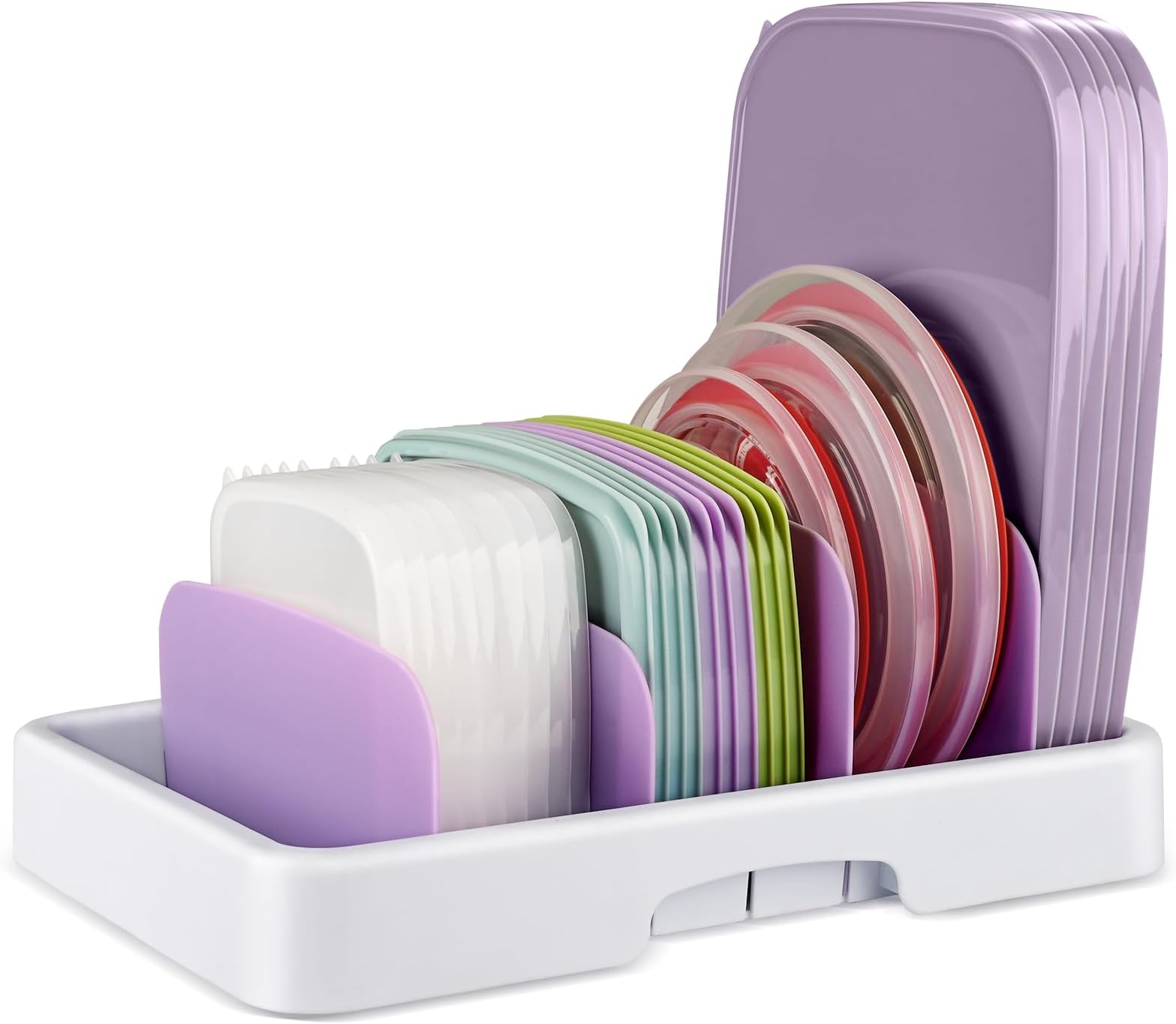 Amazon.com - Gelply 1 PC Food Container Lid Organizer, Large ...